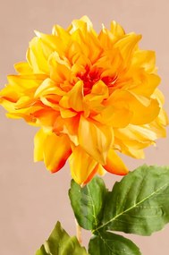 Paramit Jiřina dekorační květina žlutá 65 cm