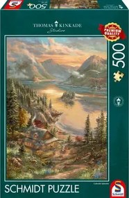 SCHMIDT Puzzle Thomas Kinkade Studios: Splendor on the Lakeshore / 500