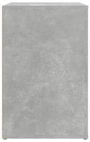 Botník betonově šedý 130x35x54 cm kompozitní dřevo - Default Title