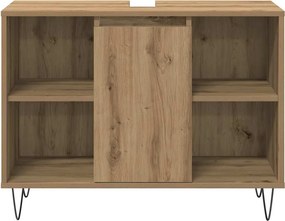 Sada koupelnového nábytku 3 ks Artisanový dub 30 x 30 x 180 cm 3378508