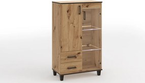 ADRK Furniture Vitrína POLA 01 ADRK-SHC-POL-01-ART