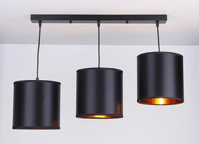 LED Solution Černo-měděný závěsný lustr Candida pro žárovku 3x E27 33-00736
