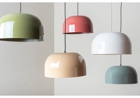 Závěsné svítidlo v mentolové barvě s kovovým stínidlem ø 40 cm Dome – Leitmotiv
