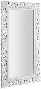 Sapho SCULE zrcadlo ve vyřezávaném rámu 80x150cm, bílá IN328