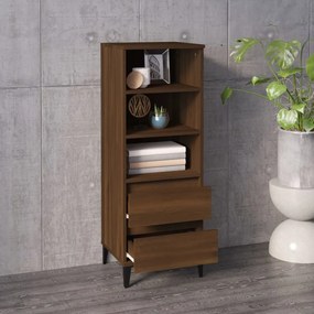 vidaXL Skříň highboard 40 x 36 x 110 cm kompozit [821251] Barva: Betonová šedá