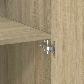 Skříň highboard dub sonoma 70 x 42,5 x 185 cm kompozitní dřevo 3281422