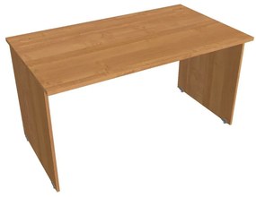 Stůl pracovní rovný 140 cm - Hobis Gate GS 1400 Dekor stolové desky: olše, Dekor lamino podnože: olše