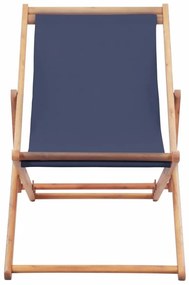 Skládací plážová židle látková Vícebarevné