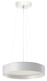 Kruhové LED svítidlo s lemem Sugar  Kruhové LED svítidlo s lemem Sugar Barevná varianta: Bílá/Bílá, Průměr: 350 mm, Teplota chromatičnosti, stmívání a…