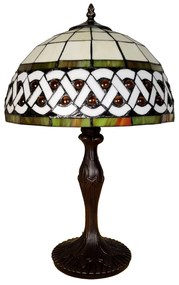 Stolní lampa 5LL-6153; Ø 31cm styl Tiffany