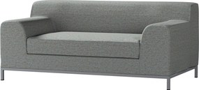 Potah na pohovku IKEA  Kramfors 2-místná barva modrá látka pletený vzor
