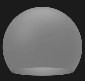 Doxis Globe 500 Textured, závěsné designové led svítidlo Barva: Šedá matná, Chromatičnost: 2700K Push dim