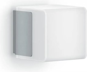STEIN 055523 Venkovní nástěnné svítidlo L 835 SC stříbrné 9,1W 3000K IP44 110080841 Bluetooth se senzorem - STEINEL