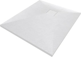 Gamma Erga Oldaf, SMC obdélníková sprchová vanička 70 x 150 cm, bílá matná, ERG-GMA-OL-70150