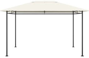 vidaXL Altán 384x281x270 cm krémový 180 g/m²