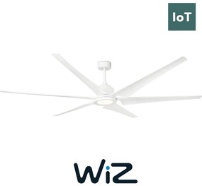 FARO CIES 33512WPA 83“ bílá/bílá Reverzní stropní ventilátor WiZ