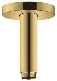 Hansgrohe - Přívod od stropu S 10 cm, leštěný vzhled zlata 27393990