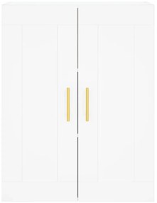 Skříň highboard bílá 69,5 x 34 x 180 cm kompozitní dřevo,  3199929