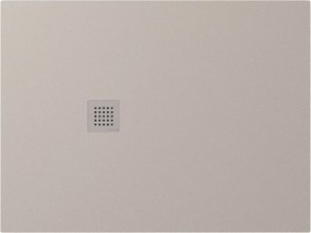 Polysan Polysan, TRENECA sprchová vanička z litého mramoru s možností úpravy rozměru 120x90cm, béžová matná, 84307.81