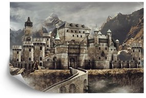 Fototapeta Středověký Fantasy Hrad Omyvatelný vlies 180x120