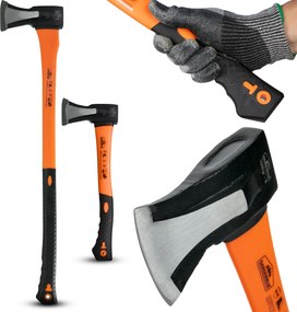 Gardebruk Set seker TOMS sekera a štípačka, 2ks, černá/oranžová