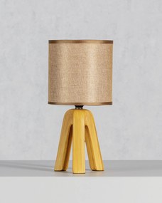 Lampa stołowa Aloa light brown