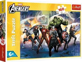 TREFL Puzzle Marvel: Avengers / 160 dílků / 41 x 27,8 cm