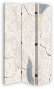 Ozdobný paraván Abstrakce CABINET - 110x170 cm, třídílný, klasický paraván