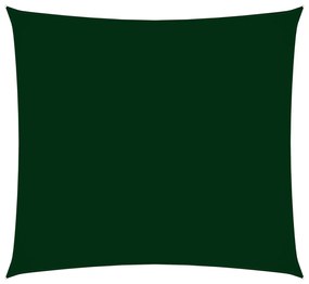 Stínící plachta oxfordská látka čtverec 4,5x4,5 m tmavě zelená