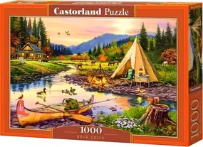CASTORLAND Puzzle Zlatý potok / 1000 dílků / 68 x 47 cm