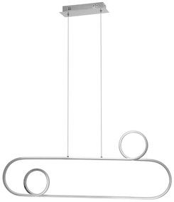 Toolight - LED závěsné svítidlo APP810-CP CHROM, stříbrná, OSW-09663