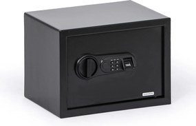 Nábytkový sejf s elektronickým zámkem a čtečkou otisků prstů, 250 x 350 x 250 mm