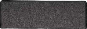 Schodové rohože 30 ks 65 x 21 x 4 cm antracitové s obdélníkovým okrajem 3365765