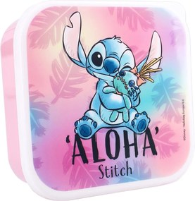 Svačinové boxy Lilo &amp; Stitch - Aloha  - sada 3 ks