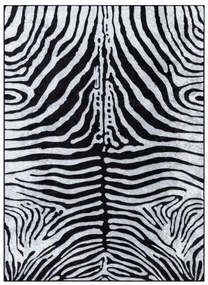 Dywany Łuszczów Kusový koberec Miro 51331.803 Zebra black / white Rozměry koberců: 160x220