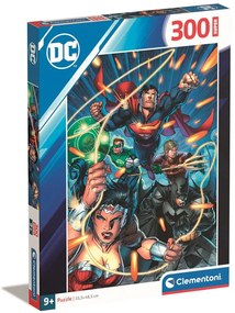 Clementoni - Puzzle 300 Super DC comics