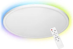 Stropní svítidlo Orno VITO AD-PL-6514WLZM/CCT 36W, 40cm + RGB ovladač