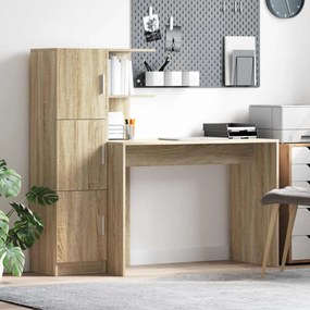 Stůl Sonoma dub 133.5 x 50 x 124 cm 2 ks 3337291