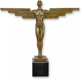 Bronzová socha - Ikarus Art Deco