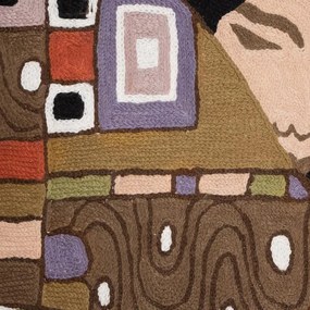 SCANquilt povlak ART WOOL klimt béžová 45 x 45 cm