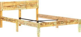 vidaXL Rám postele masivní recyklované dřevo 120 x 200 cm [288435]