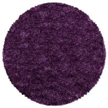 Ayyildiz koberce Kusový koberec Fluffy Shaggy 3500 lila kruh - 120x120 (průměr) kruh cm