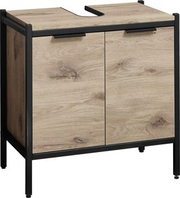 XXXLutz SKŘÍŇKA POD UMYVADLO, barvy dubu, barvy dubu, 60/60/35 cm home24 - Online Only koupelnové skříňky - 001279036101