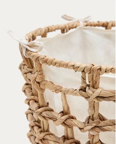 Košíky v sadě 2 ks z vodního hyacintu ø 38x38 cm Dilam – Kave Home