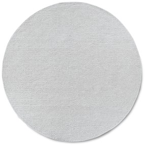 Villeroy & Boch Kusový koberec 106048 White kruh, 200x200 (průměr) kruh, bílá, ložnice