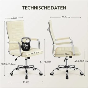 Kancelářská židle Yaheetech (267453856186)