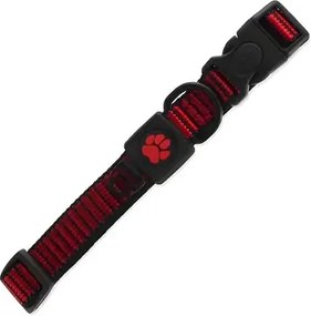 ACTIVE DOG Obojek Strong M červený / Pro psy / Nylonový / 2x34-49 cm