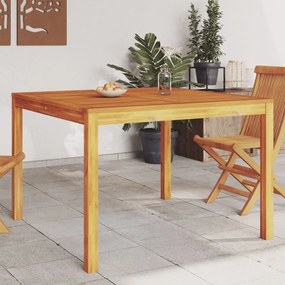vidaXL Zahradní jídelní stůl 110 x 110 x 75 cm masivní akáciové dřevo [366369]