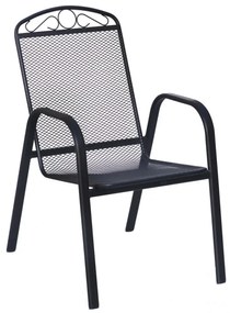 ROJAPLAST Zahradní židle - ZWMC-31, kovová