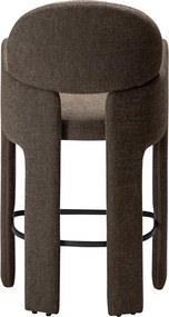 Hnědá barová židle (výška sedáku 68,5 cm) Aole – DAN-FORM Denmark